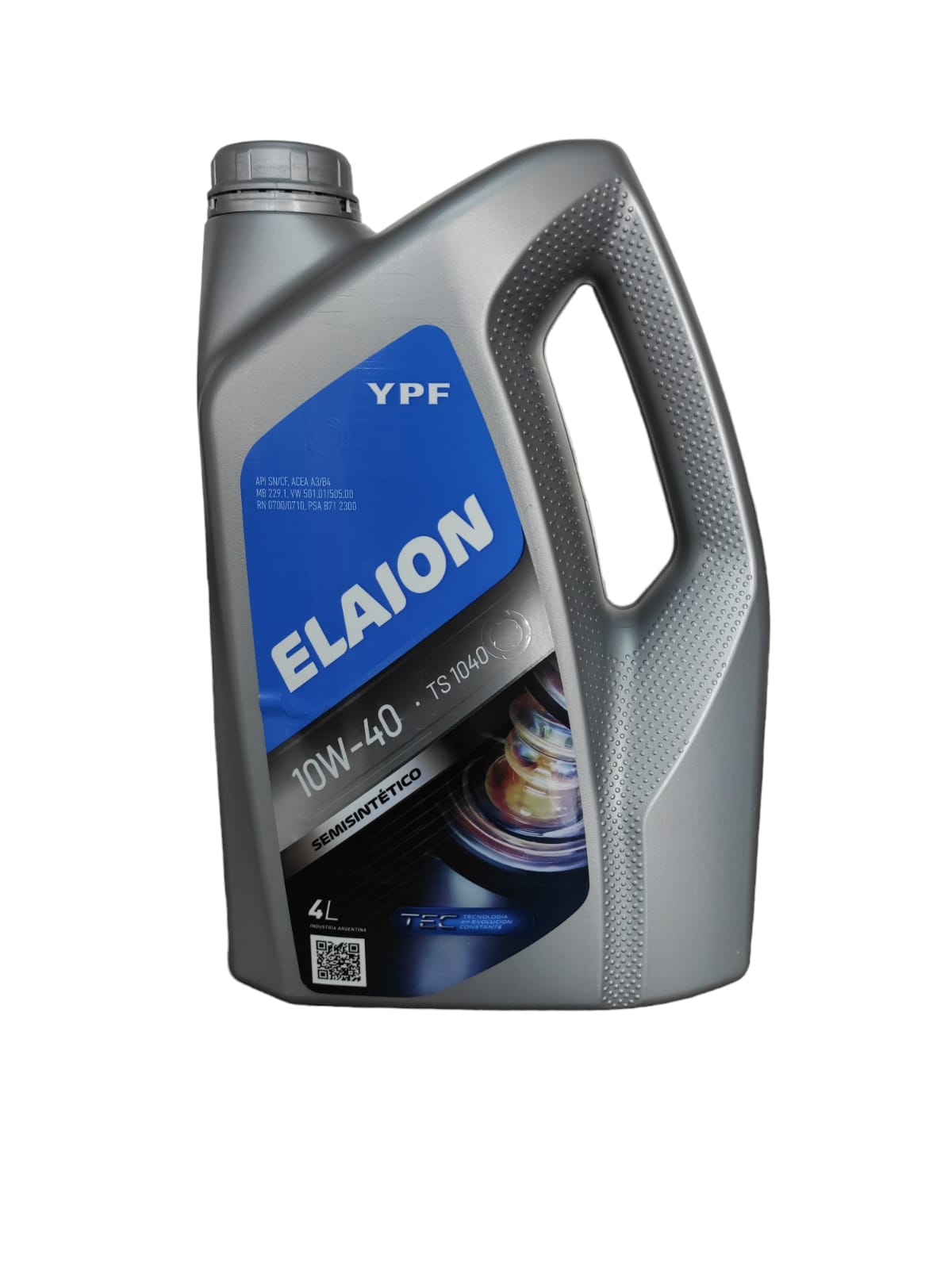 Bidón 10W-40 SL YPF 4L Elaion F30 RACO Santiago – Raco Importadora